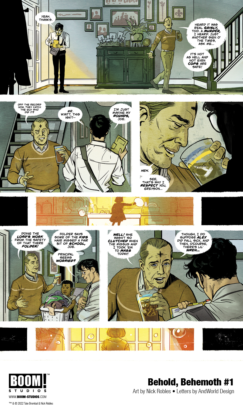 PREVIEW: Nightmares become real in BEHOLD, BEHEMOTH #1