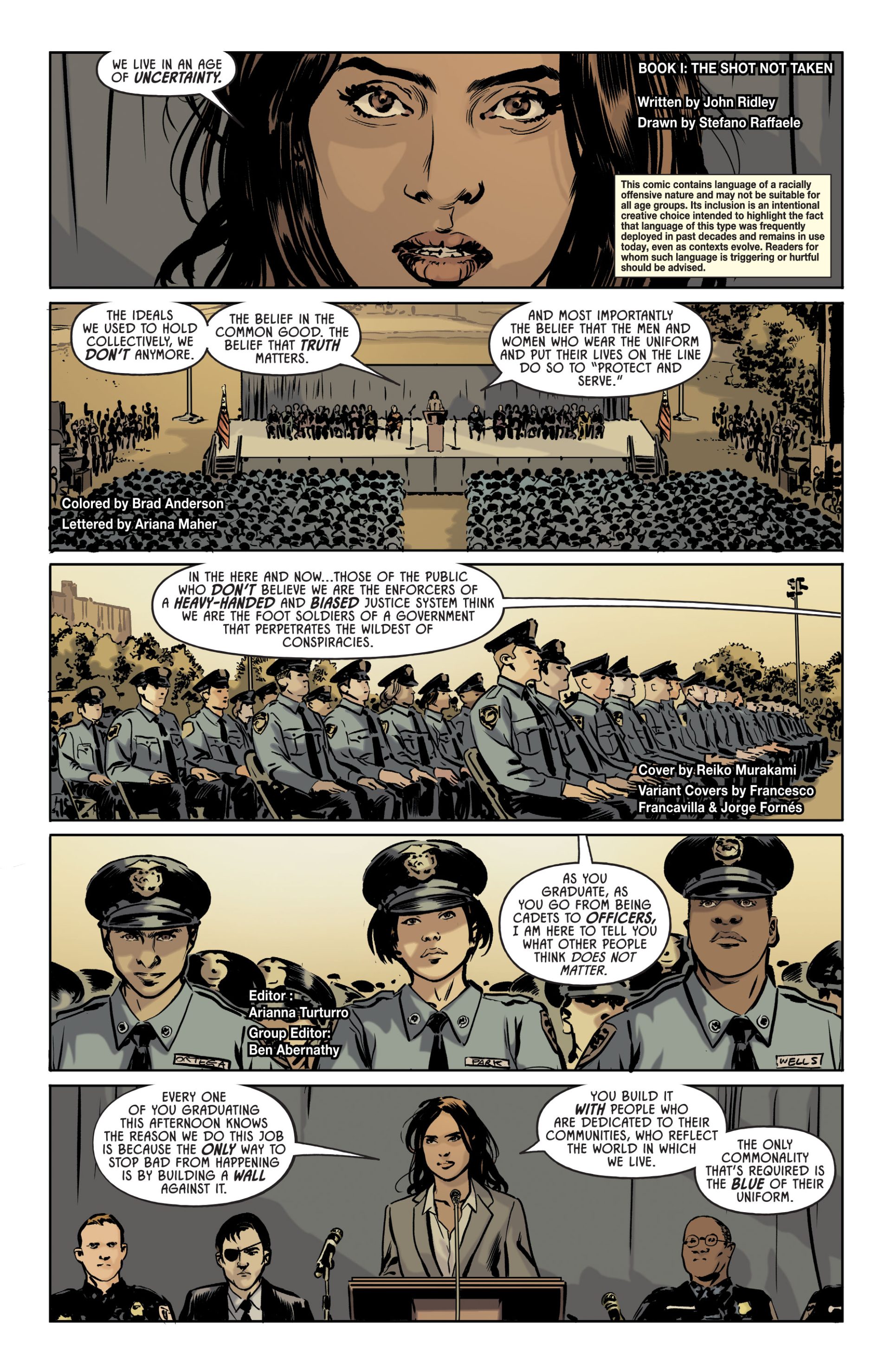 DC ROUND-UP: GCPD: THE BLUE WALL #1 offers a street-level view of Gotham