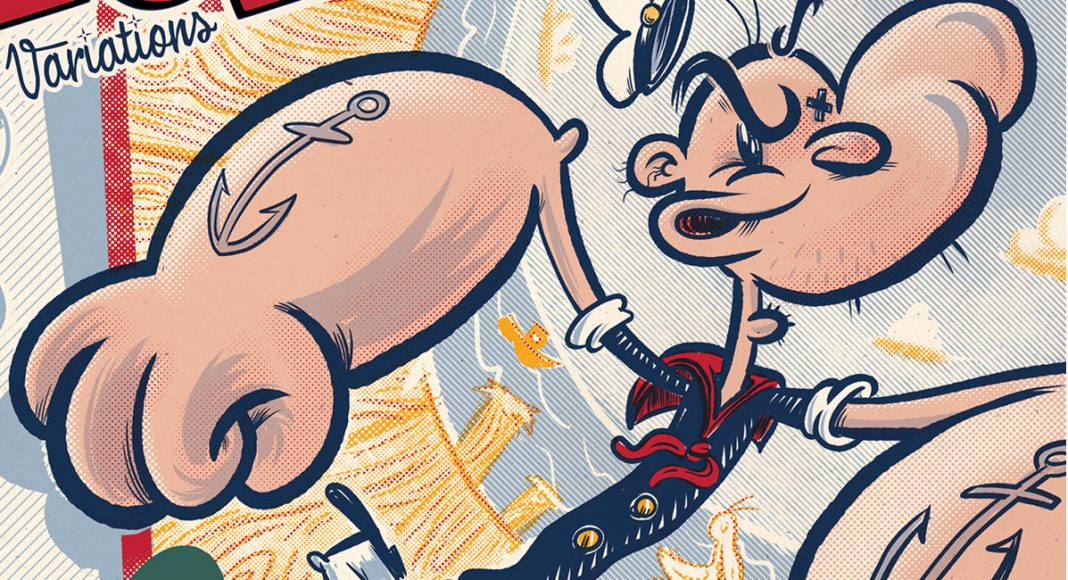 Clover Press's POPEYE VARIATIONS offers an alternate look at the iconic ...