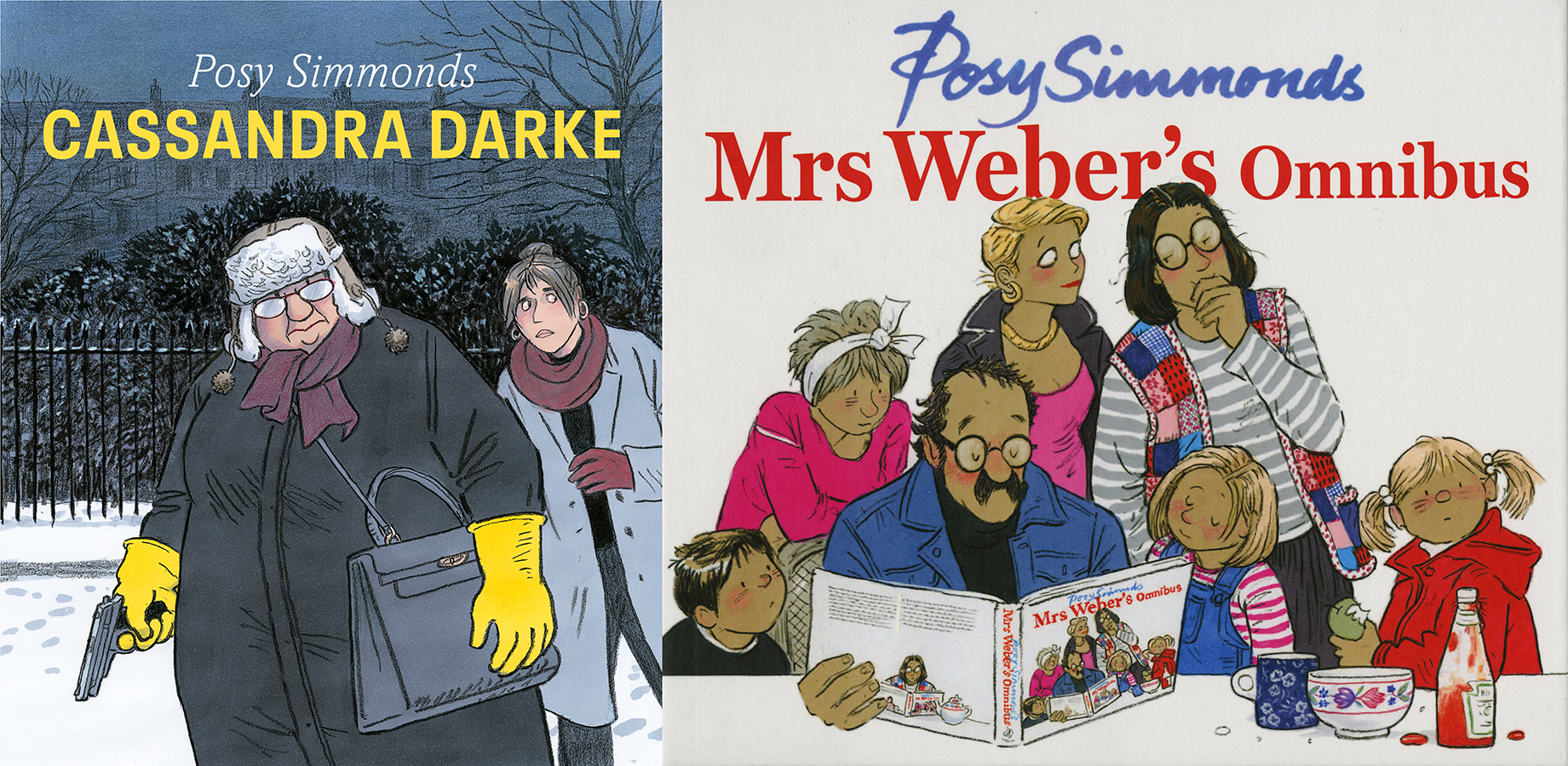 POSY SIMMONDS receives the NCS 2022 Sergio Aragones Award for ...