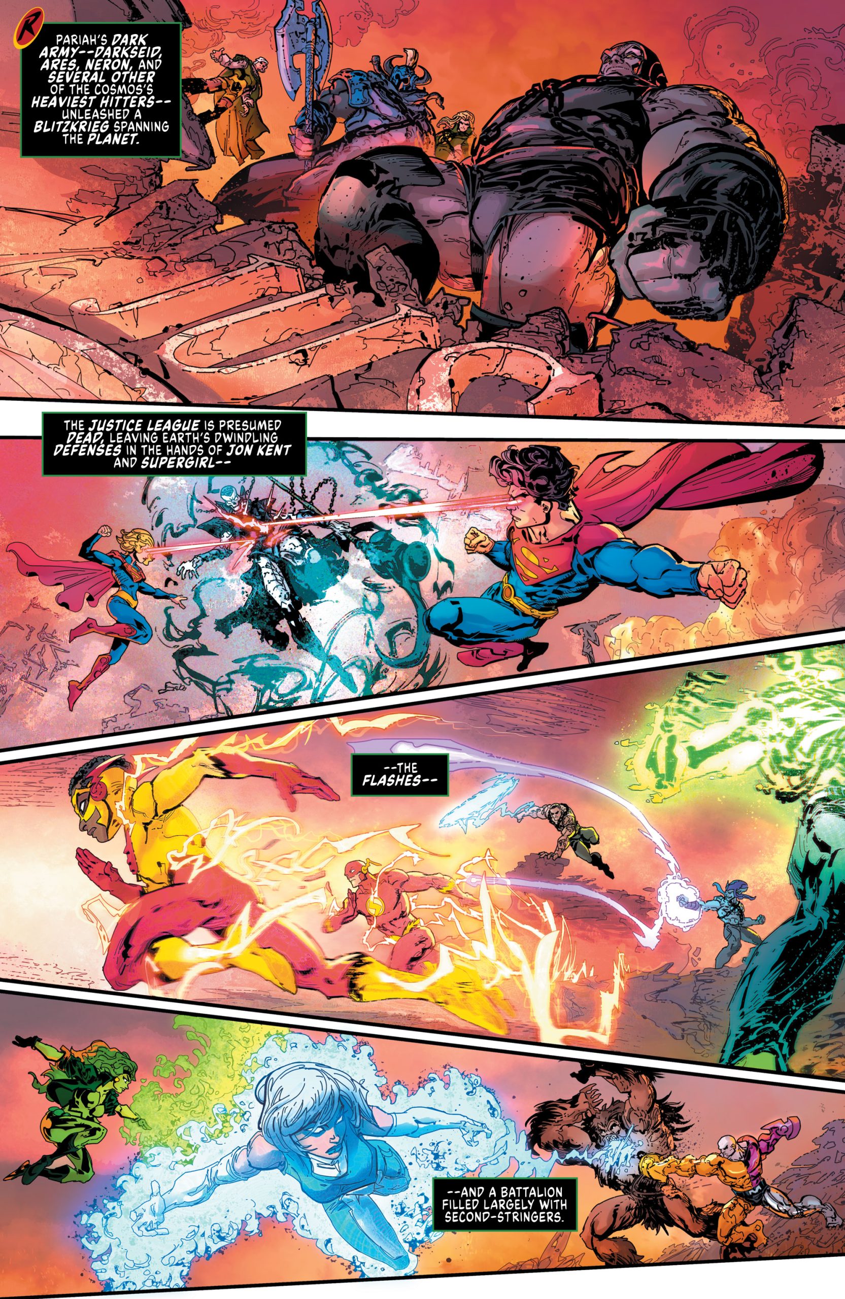 DC ROUND-UP: Pariah's troops assemble in DARK CRISIS - THE DARK ARMY #1