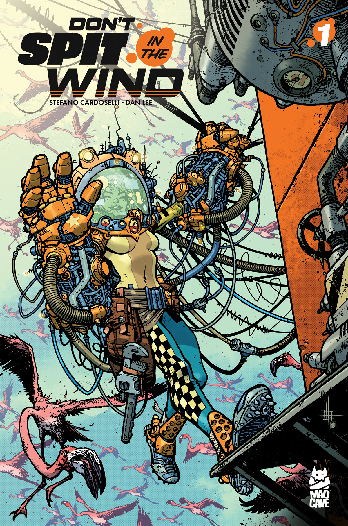 Earth is a toxic dump in Cardoselli and Lee's DON'T SPIT IN THE WIND