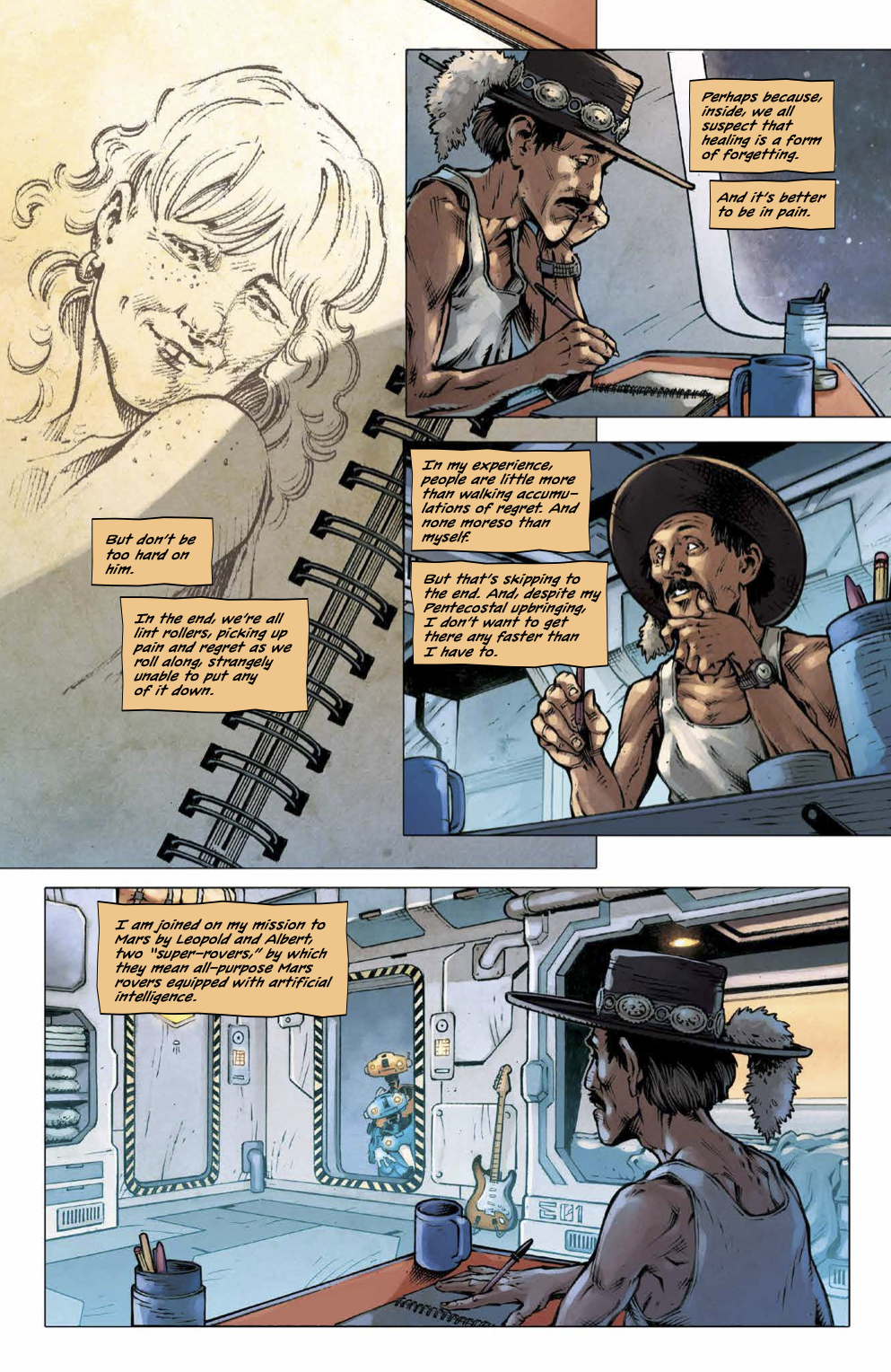 INTERVIEW: Mark Russell talks 'very personal' TRAVELING TO MARS