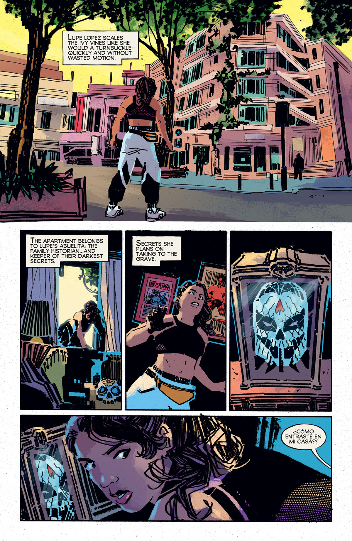 PREVIEW: Vampires and Luchadores galore in CREEPSHOW #4