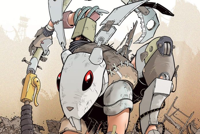 Jimmie Robinson puts a new spin on a dystopian tale with JUNK RABBIT