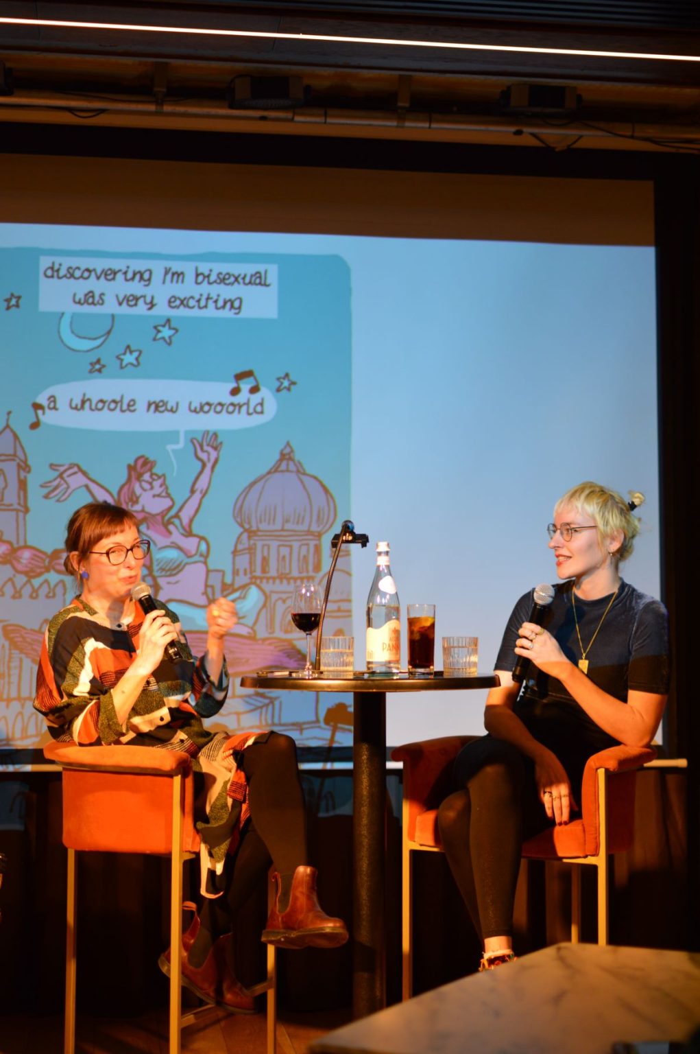 Photo Gallery: When Lucie Met Lucy - graphic novelists Arnoux and ...