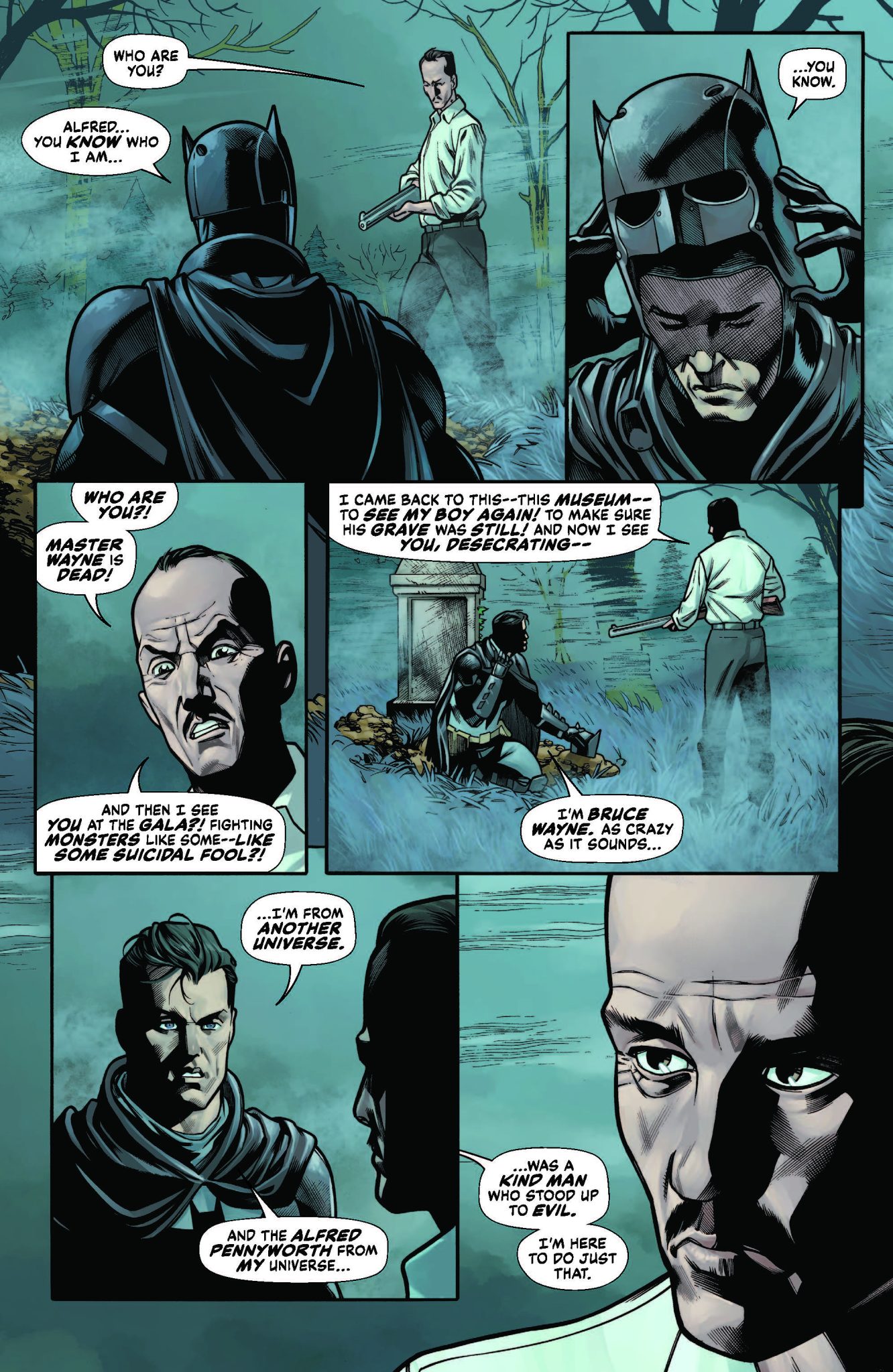 EXCLUSIVE: See Mike Hawthorne's redesign of the dark knight in BATMAN #133