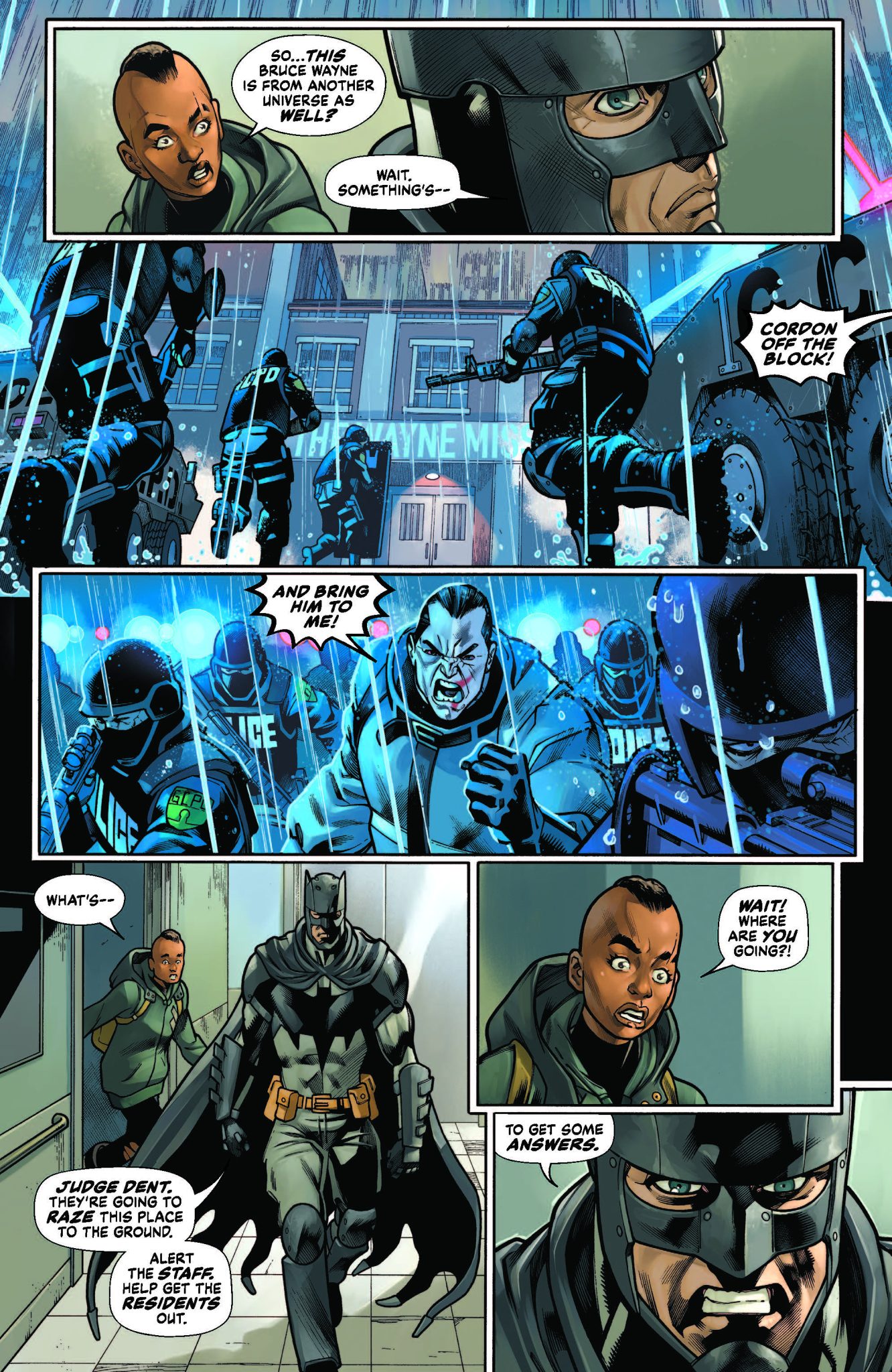 EXCLUSIVE: See Mike Hawthorne's redesign of the dark knight in BATMAN #133