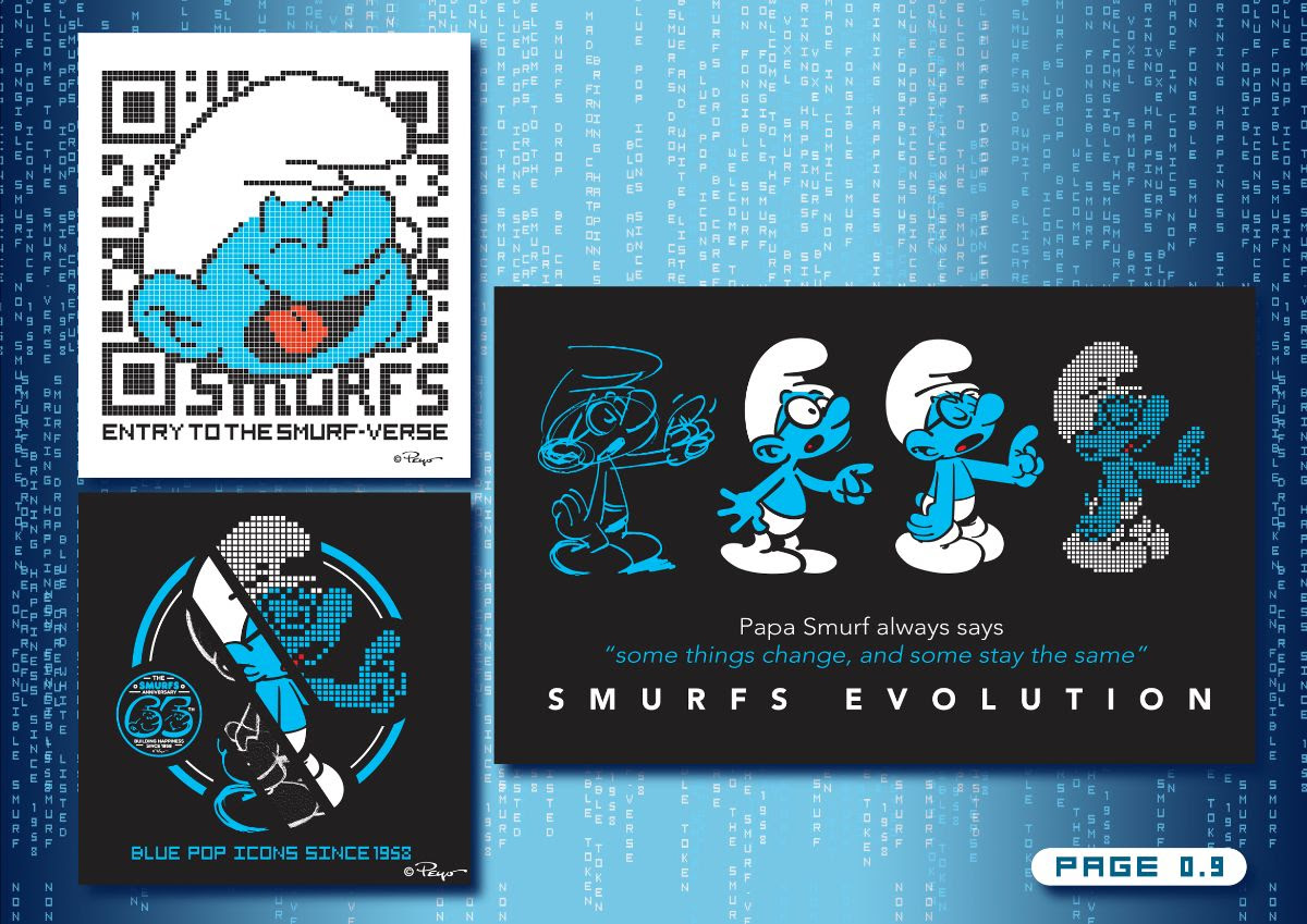 THE SMURFS enter augmented reality this Free Comic Book Day