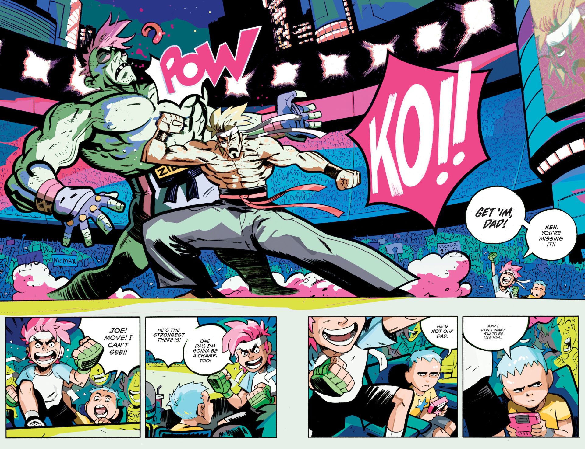 PREVIEW: It's time to fight in ARCADE KINGS #1