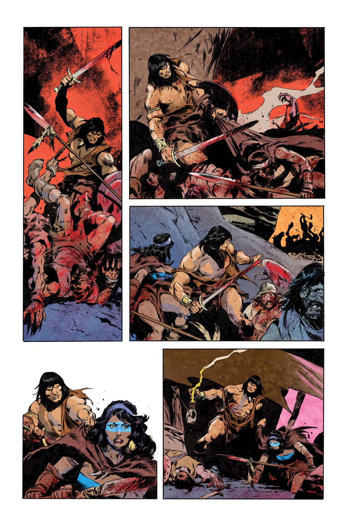 Preview Titan Comics Offers First Look At Julys Conan The Barbarian 1