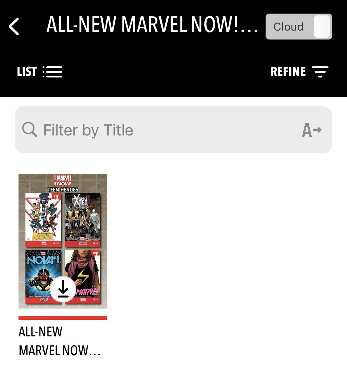 What's going on with Marvel's digital comics program?