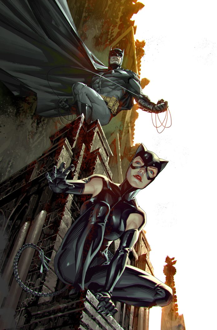 Batman and Catwoman face off for the fate of a city in THE GOTHAM WAR