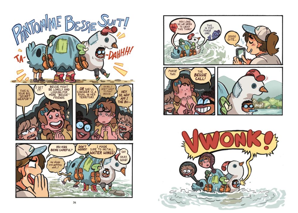 PREVIEW + Q&A: Sara Goetter & Natalie Riess reveal THE BAWK-NESS MONSTER