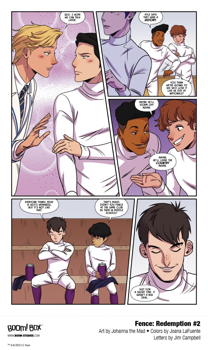 PREVIEW: Meet the opposition in FENCE: REDEMPTION #2