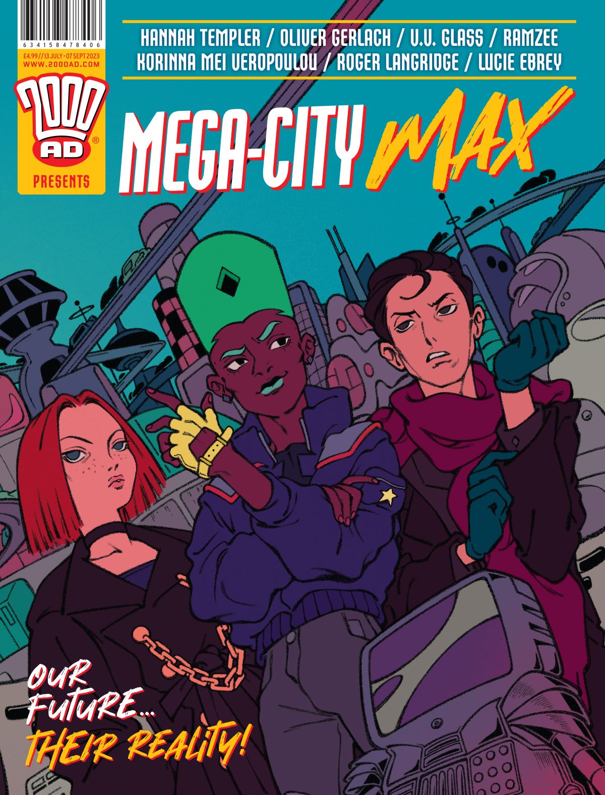 EXCLUSIVE PREVIEW: De Marco P.I. sets up shop in MEGA CITY MAX
