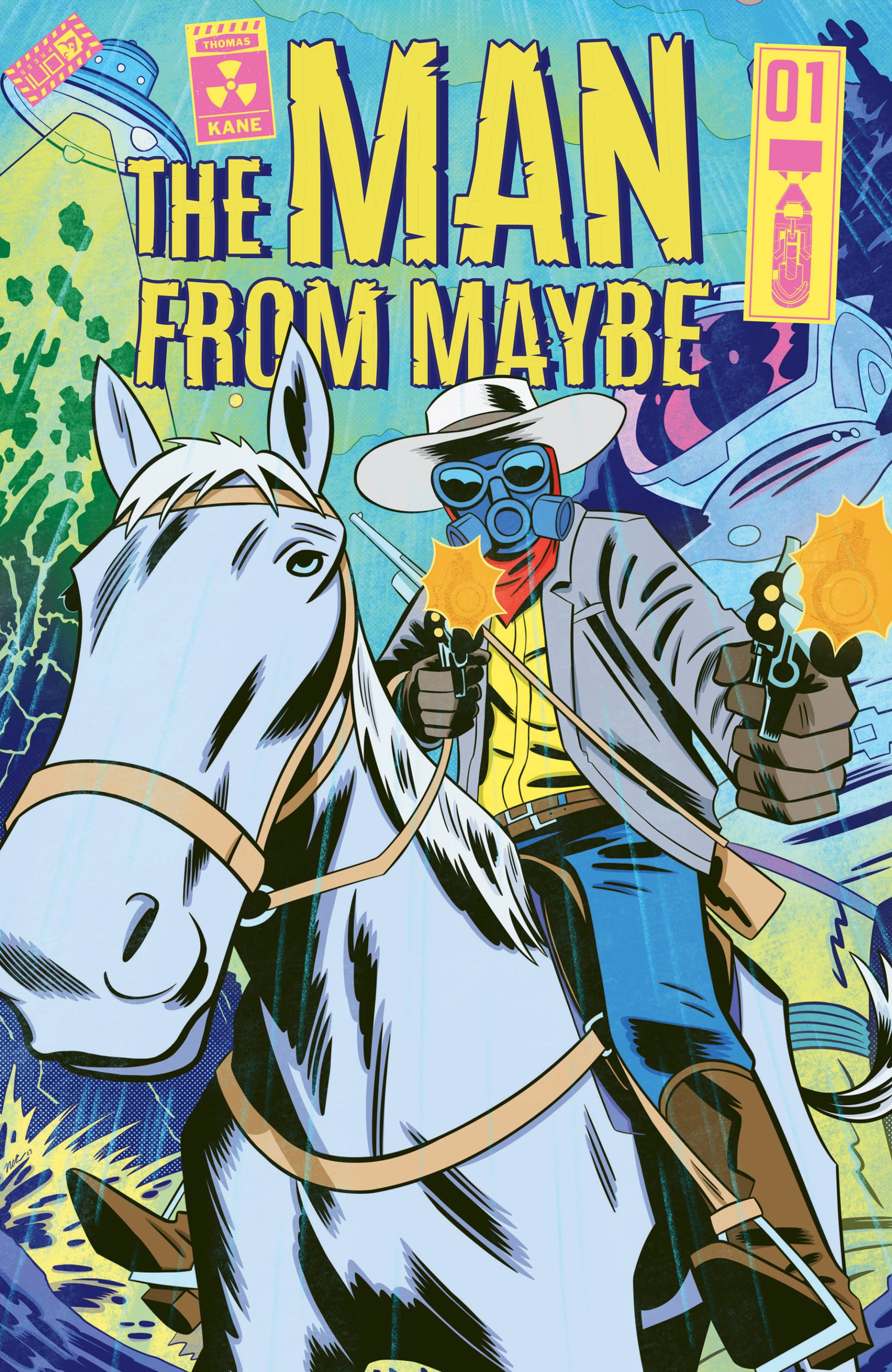Jordan Thomas & Shaky Kane's THE MAN FROM MAYBE presents a postmodern ...