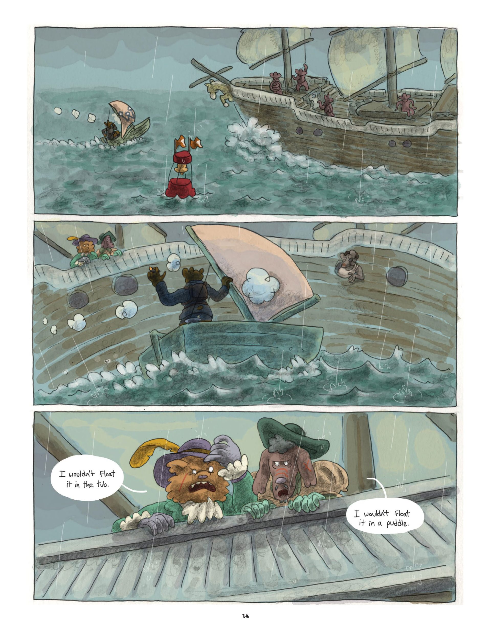 PREVIEW: Meet the baked bear wizard in SOGGY LANDING