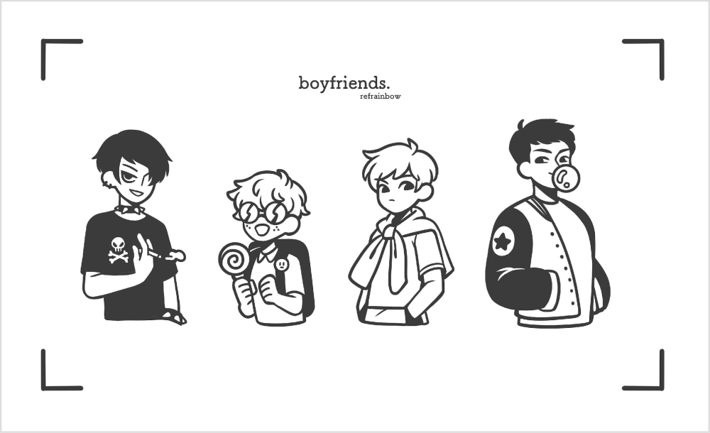 COVER REVEAL + INTERVIEW: refrainbow reveals BOYFRIENDS. VOL. 2
