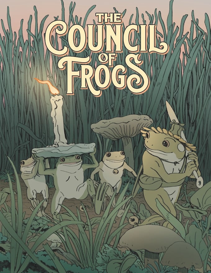 GRAPHIC NOVEL REVIEW: Tiny Epic THE COUNCIL OF FROGS