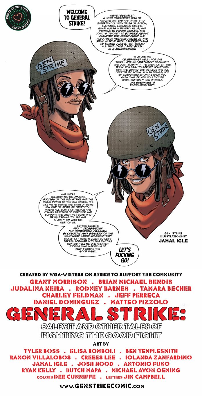 GRANT MORRISON, BRIAN MICHAEL BENDIS, and more team up for GENERAL ...