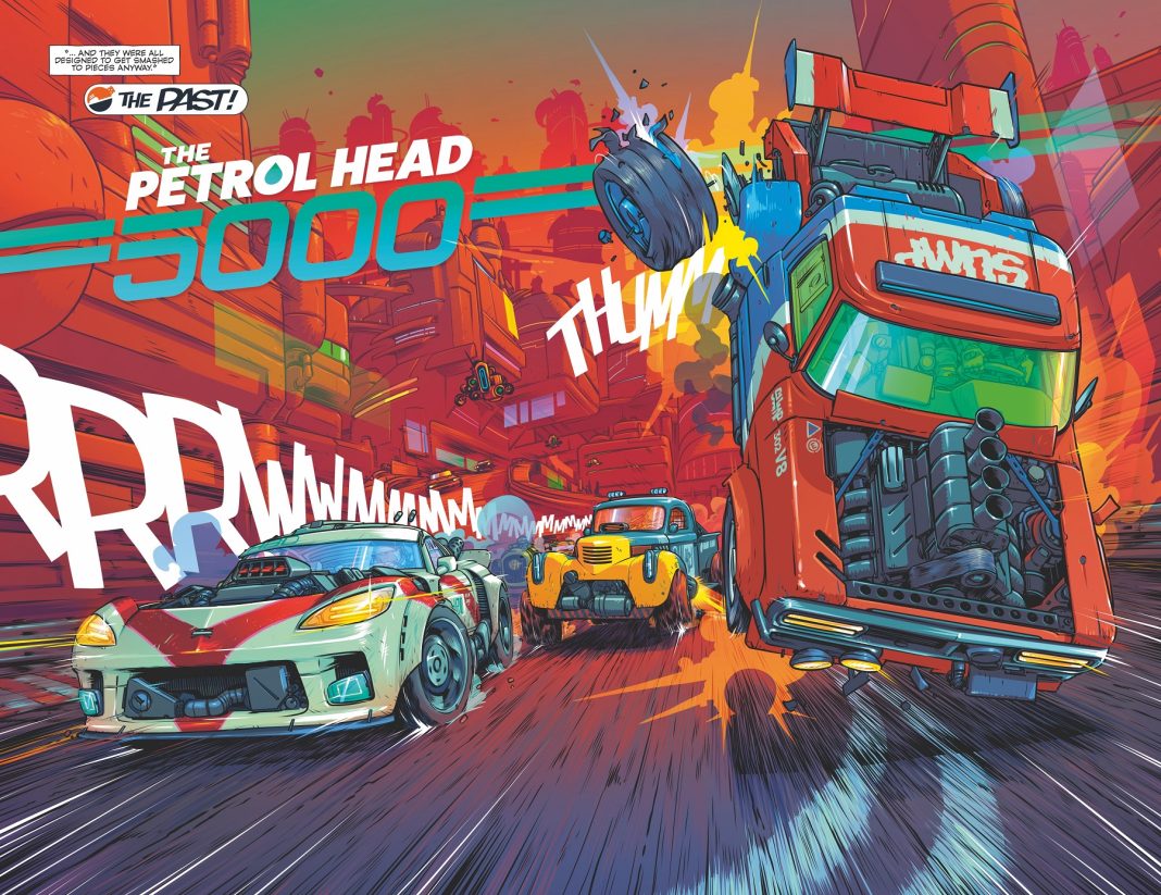 INTERVIEW: Why Pye Parr was willing to draw so many cars for PETROL HEAD