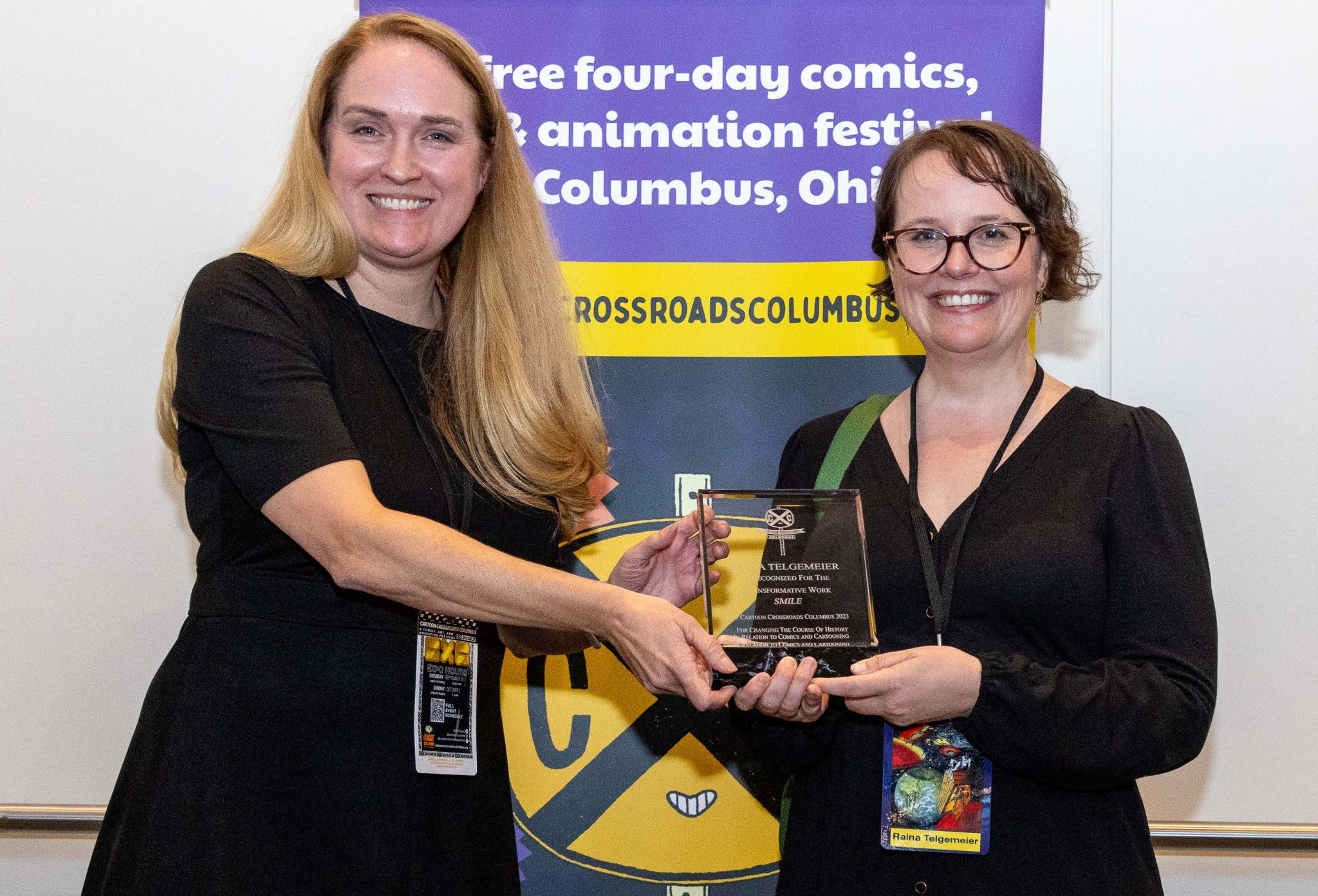 Telgemeier, Clowes, Salazar and Reid win 2023 CxC Awards