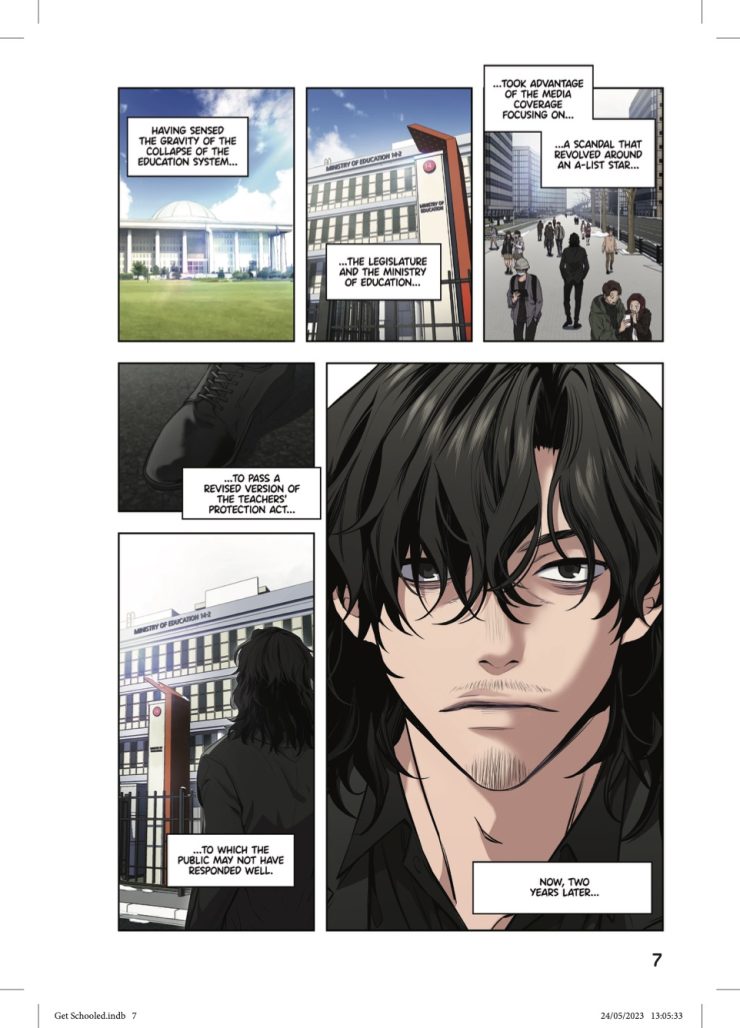 Webtoon Review: GET SCHOOLED dishes out tough love