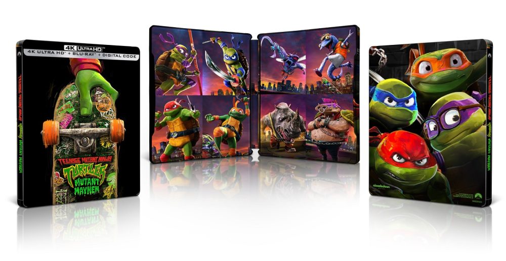 Shell-ebrate the holidays with special edition MUTANT MAYHEM SteelBook