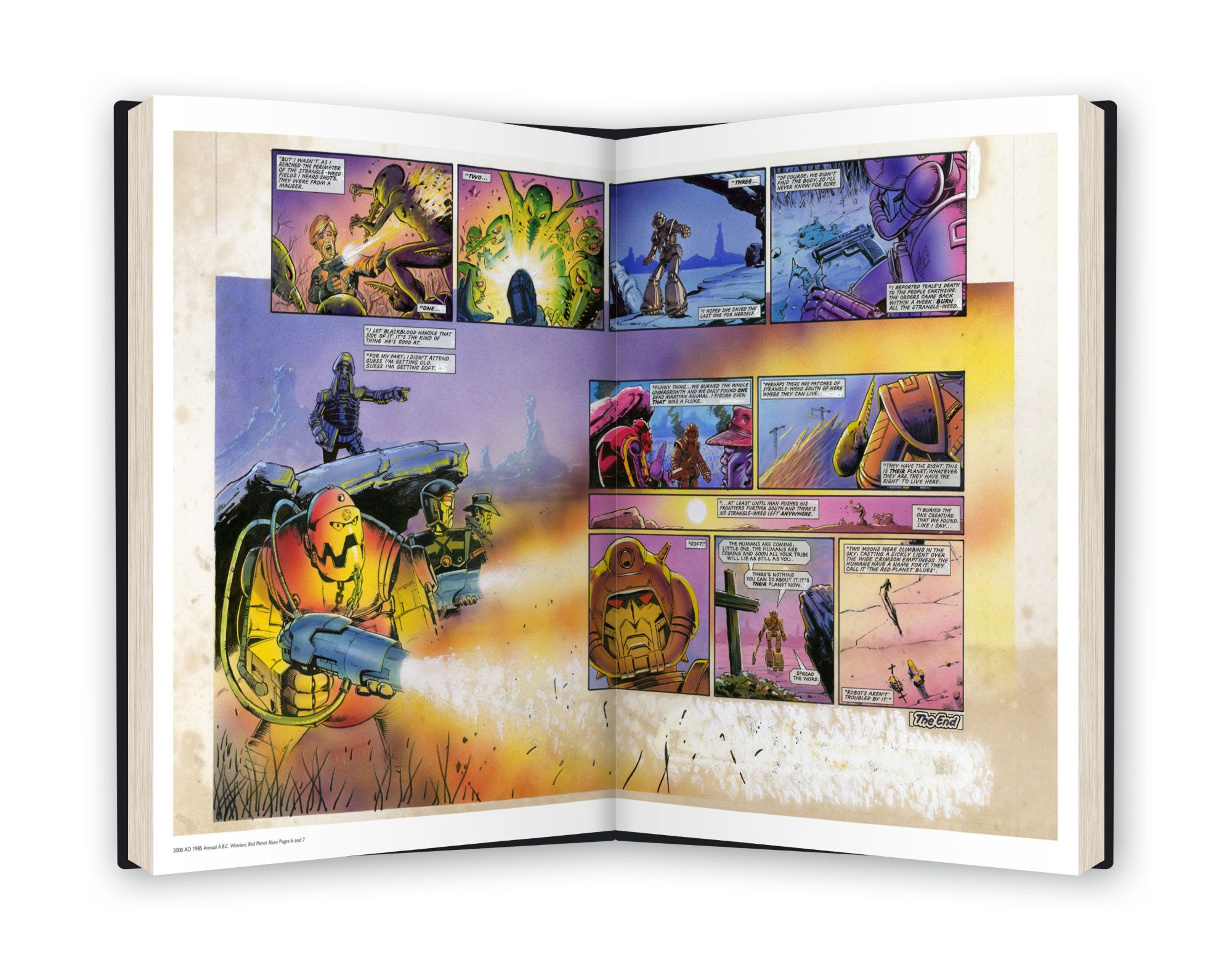 NYCC '23: THE 2000 AD ART OF STEVE DILLON APEX EDITION hits shelves ...