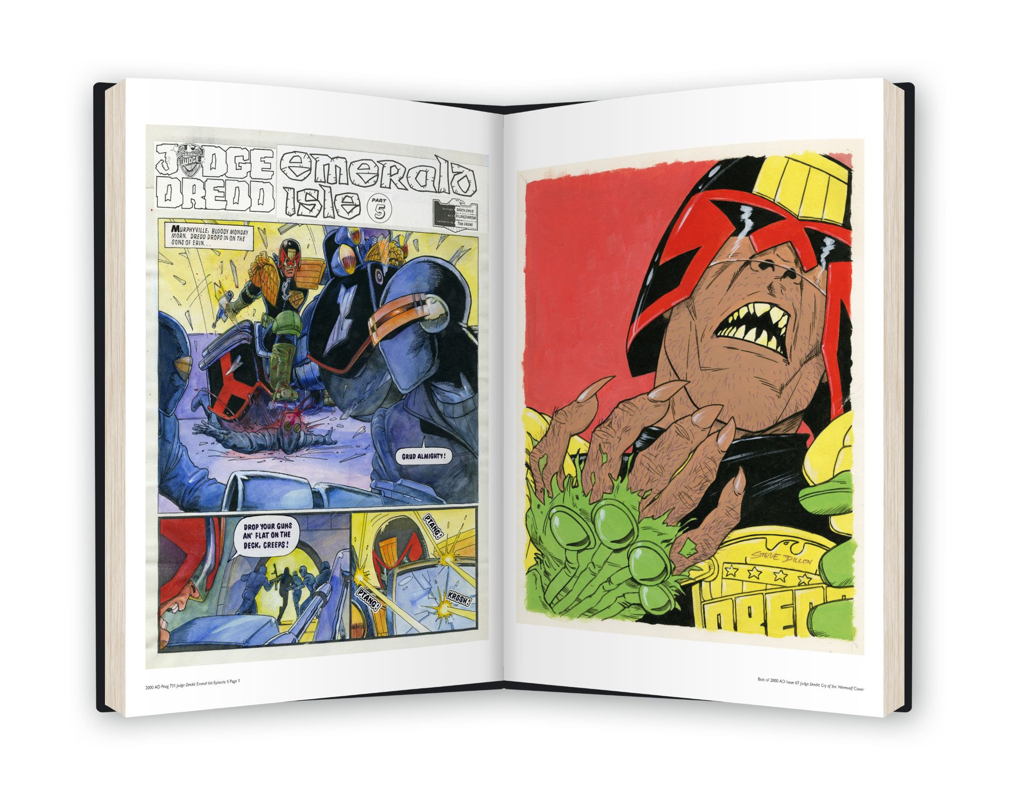 NYCC '23: THE 2000 AD ART OF STEVE DILLON APEX EDITION hits shelves ...