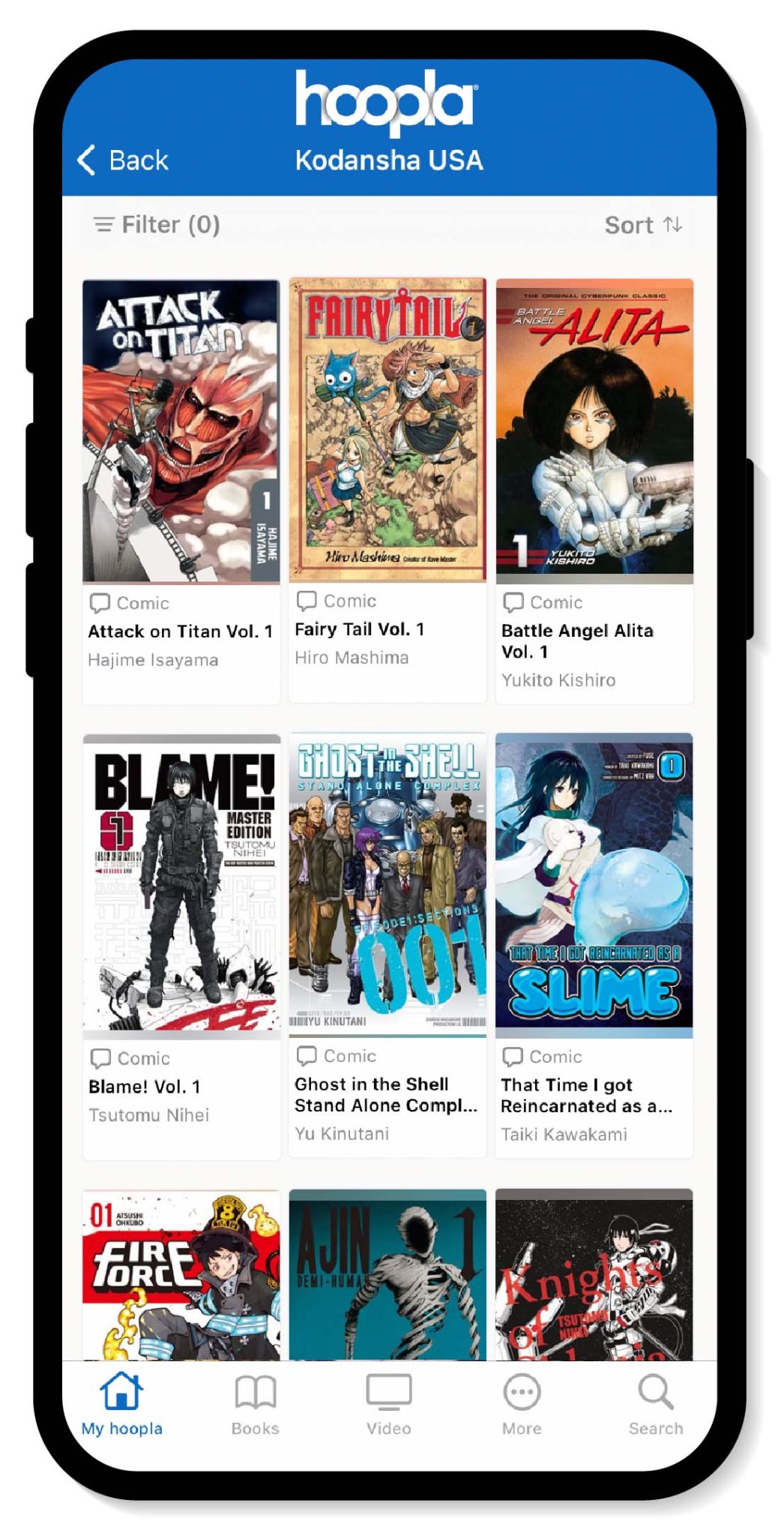 HOOPLA adds Kodansha manga titles to their line-up for libraries