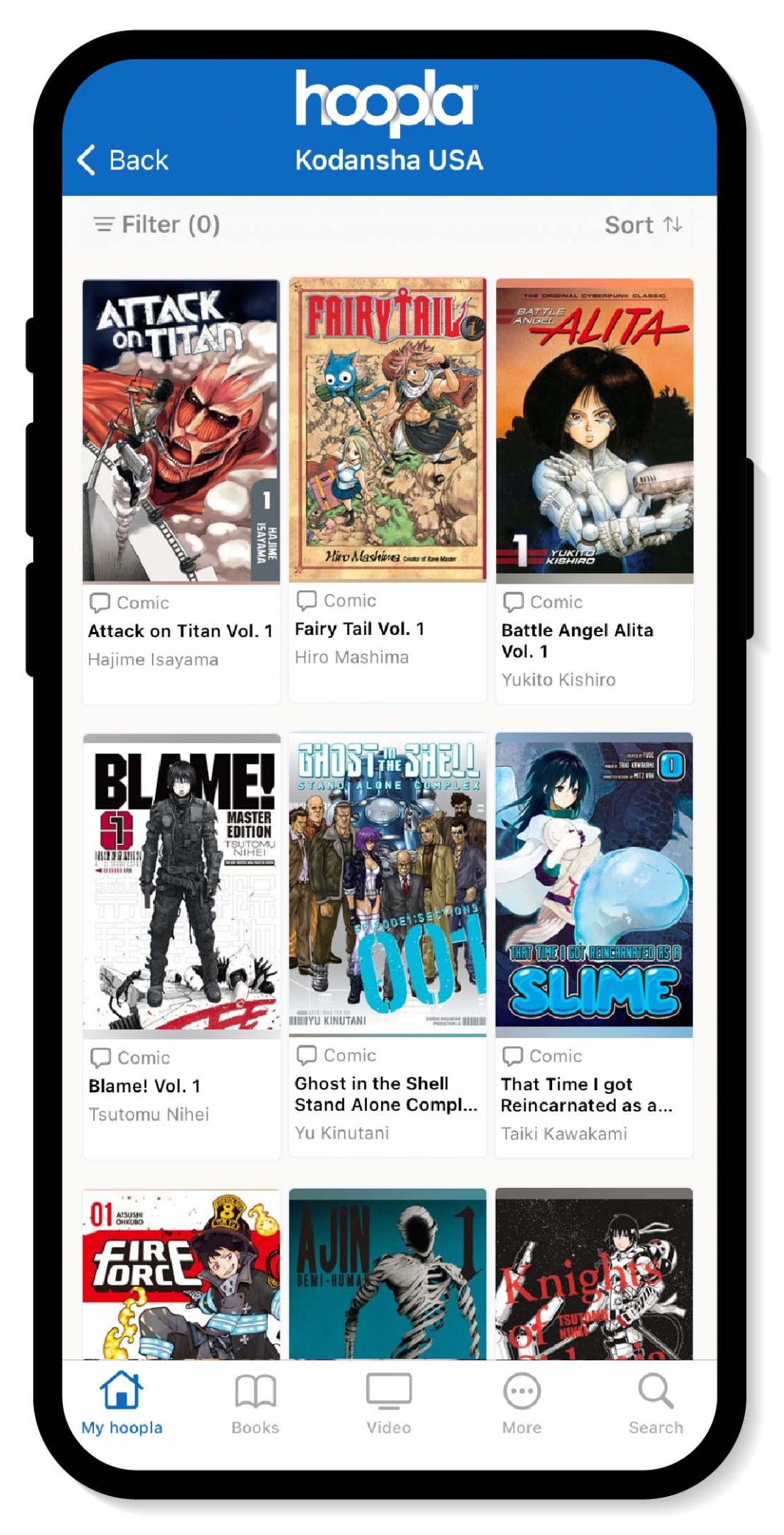 HOOPLA adds Kodansha manga titles to their line-up for libraries