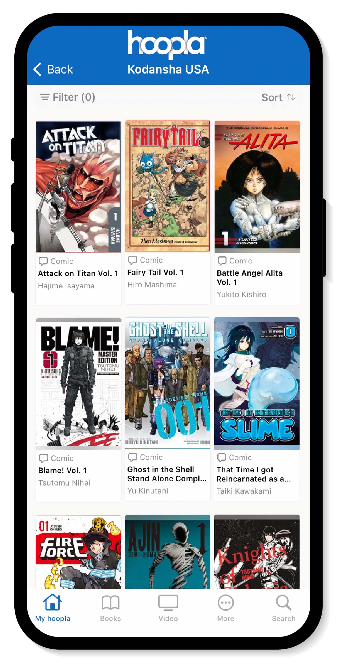 HOOPLA adds Kodansha manga titles to their line-up for libraries