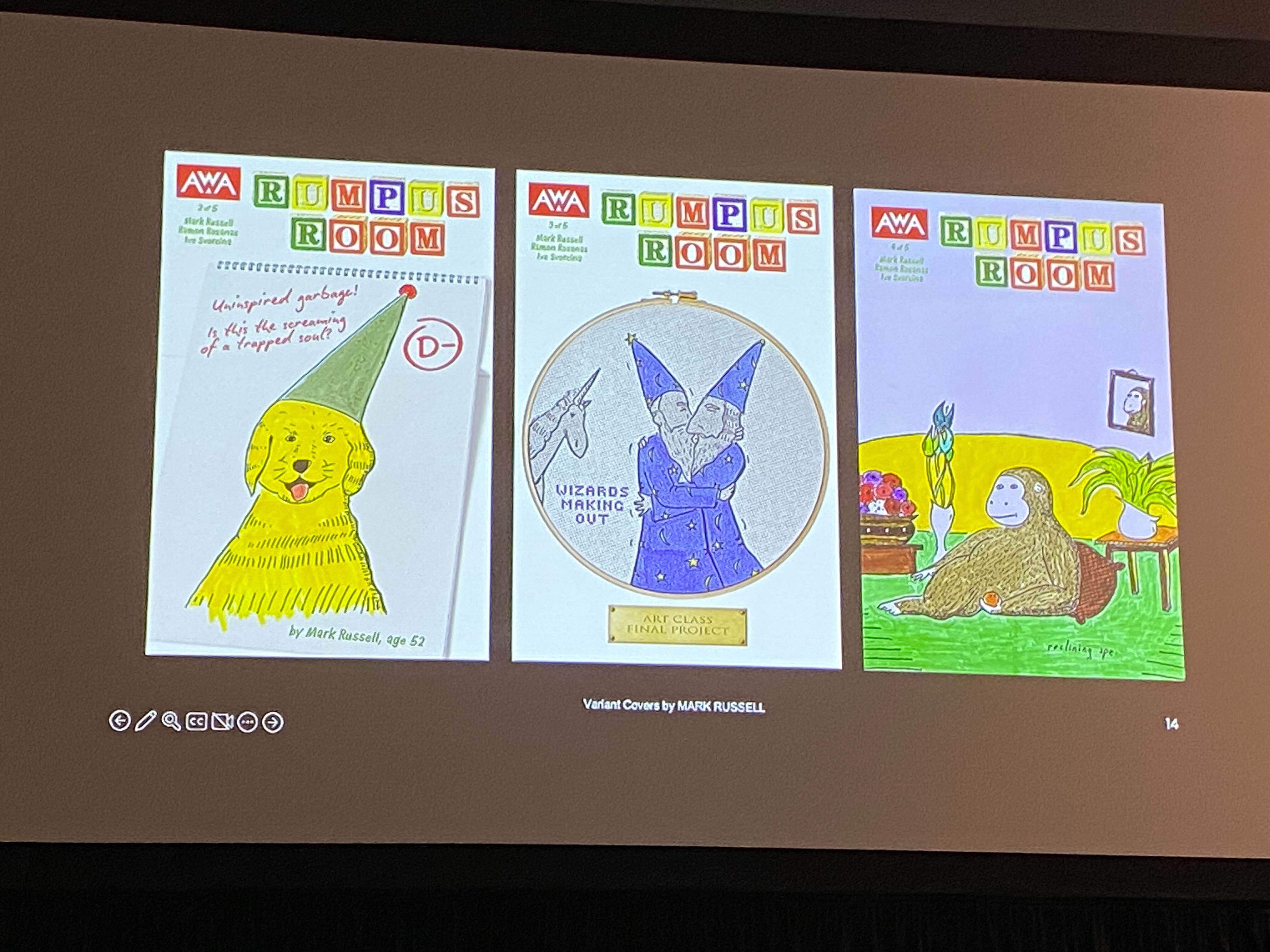 NYCC ’23: AWA Comics panel agrees—billionaires are the best villains