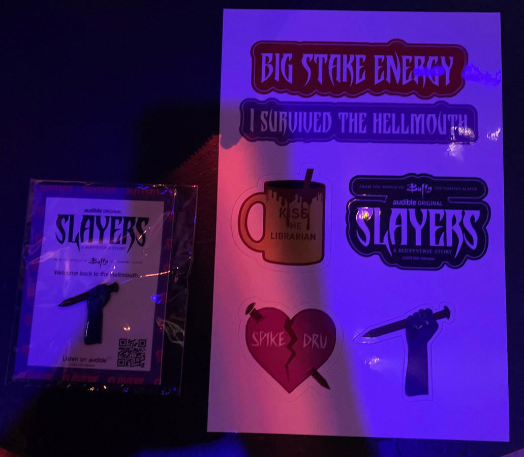 NYCC '23: Audible's BUFFYVERSE THE SLAYERS SOCIETY activation offered ...
