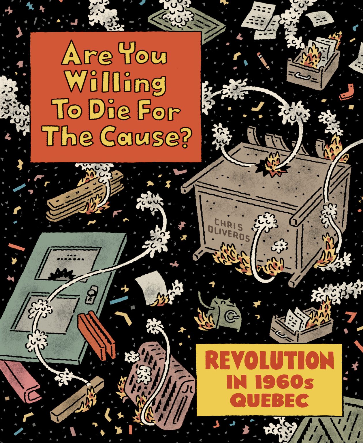 INTERVIEW: Chris Oliveros talks ARE YOU WILLING TO DIE FOR THE CAUSE?