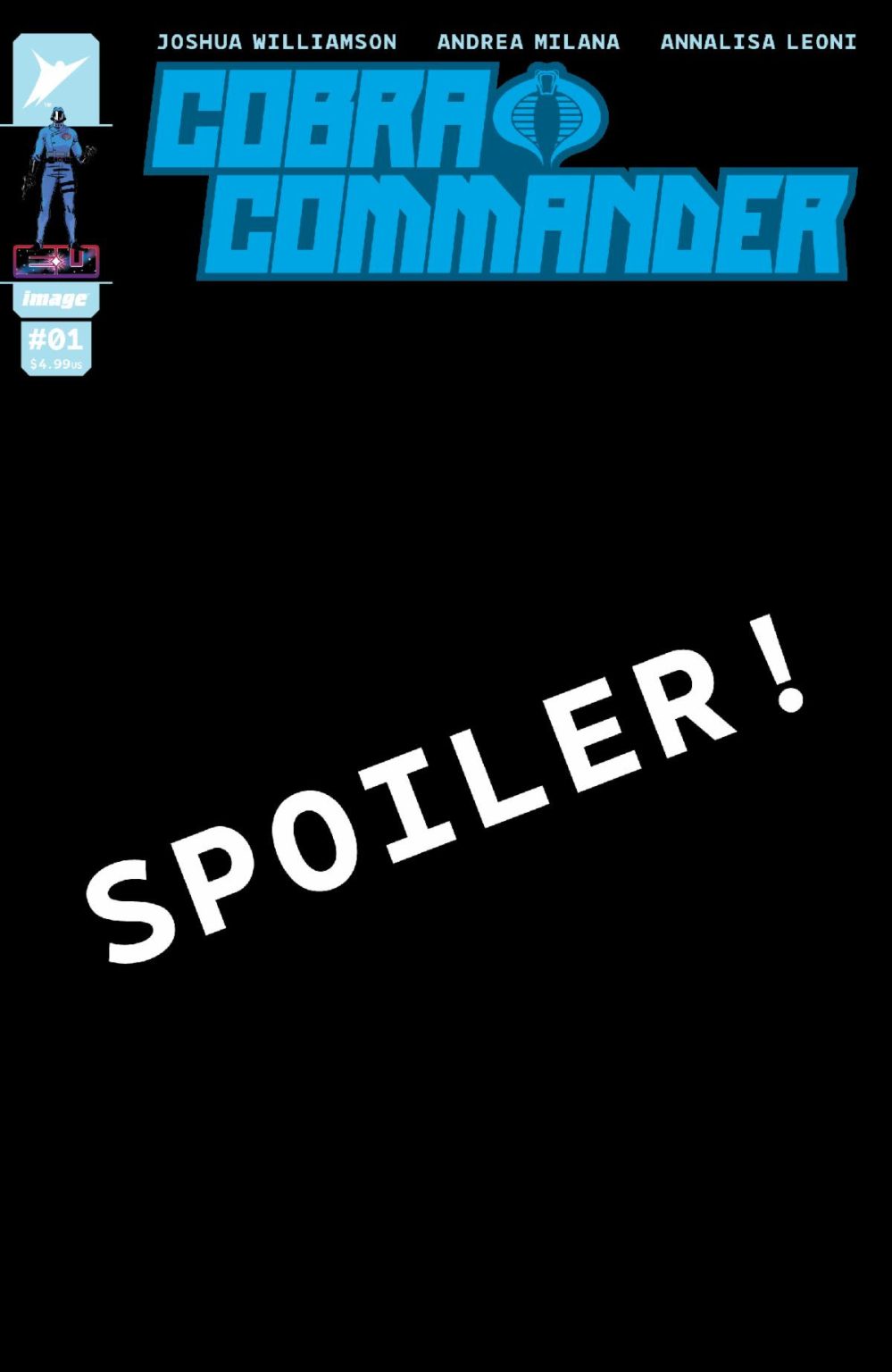 COBRA COMMANDER rises in variant covers from Skybound