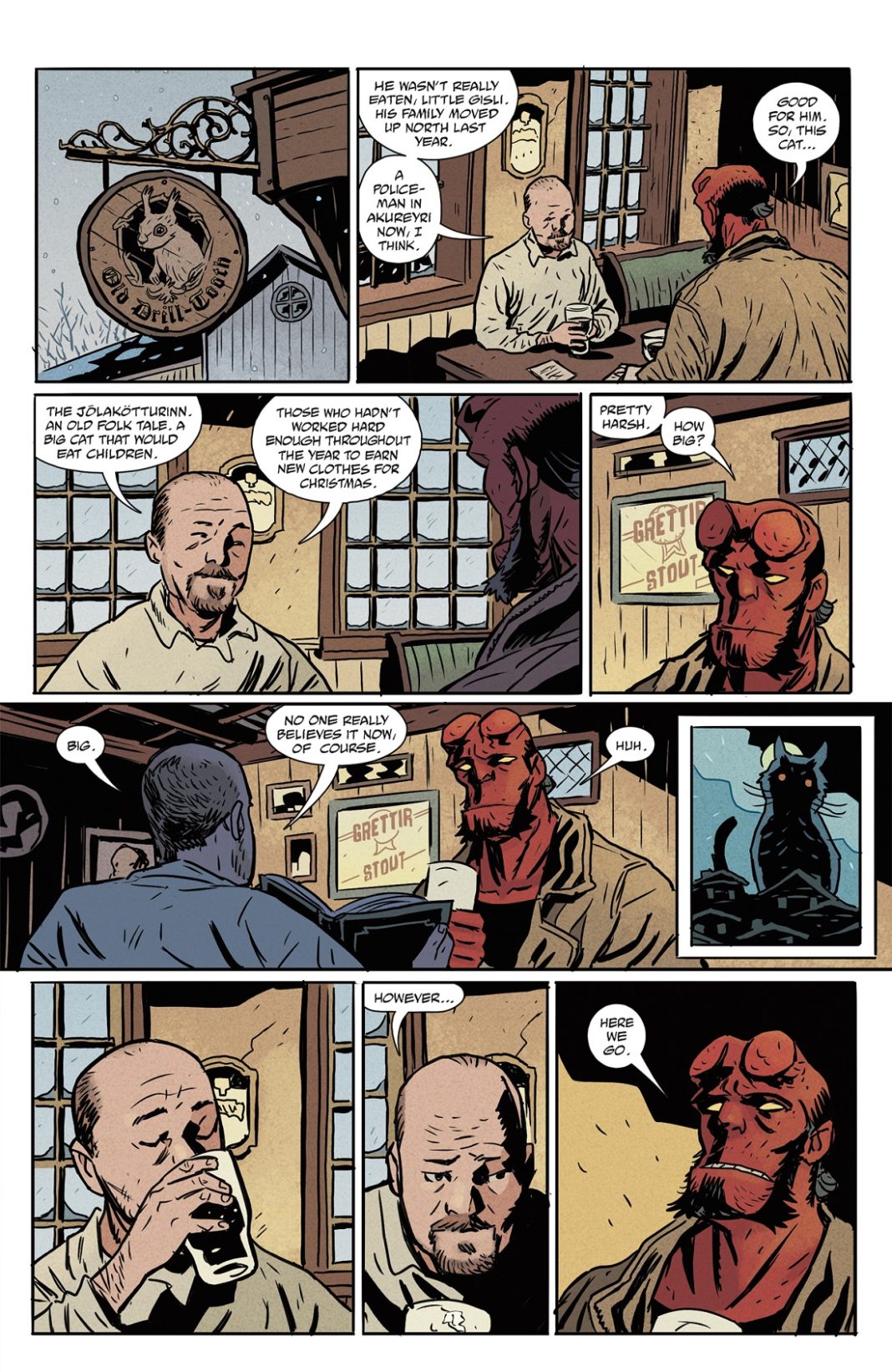 Interview: Matt Smith talks Hellboy and The Yule Cat