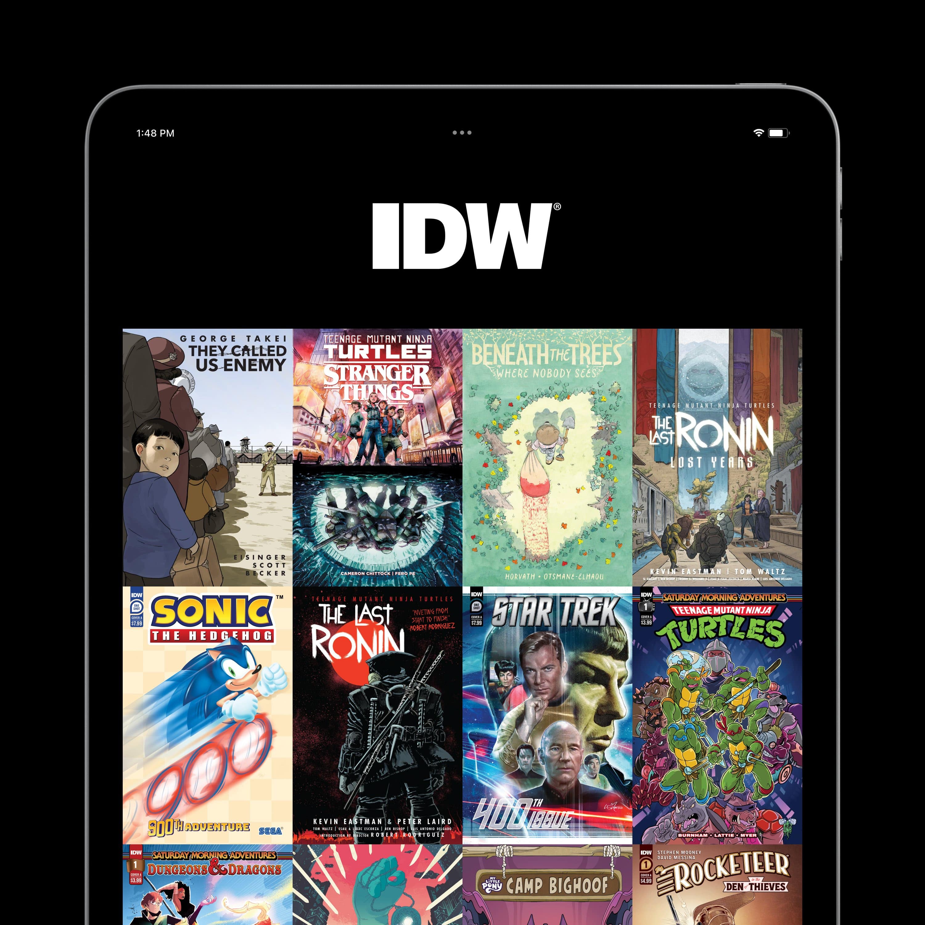 IDW announces partnership with OMNIBUS Digital Comics App