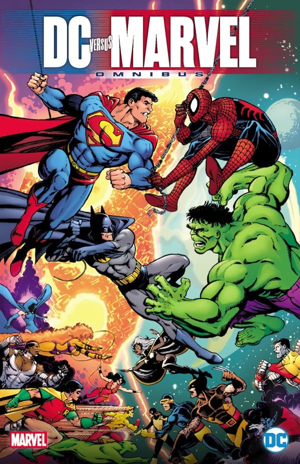 Jim Lee variant cover revealed for DC VS MARVEL: THE AMALGAM AGE omnibus