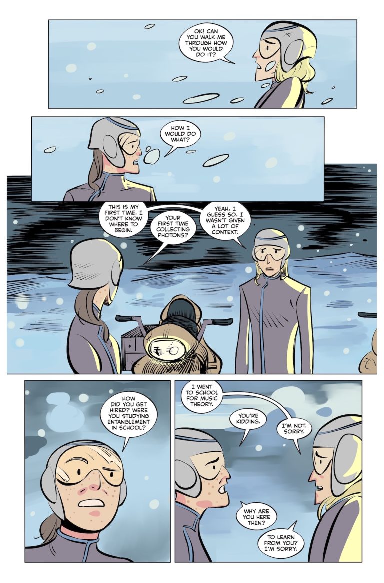 Preview: Get a glimpse of MAYBE TOMORROW #1