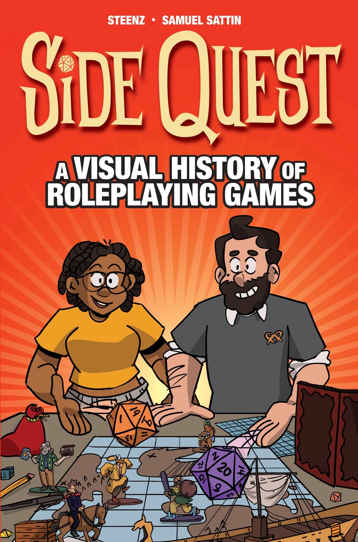 Exclusive: Steenz & Sattin's SIDE QUEST hits shelves in October