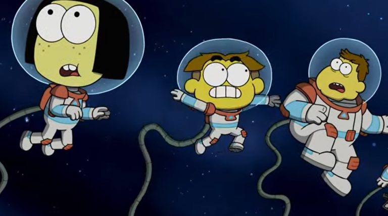 The Green Family embark on a SPACECATION in new Disney animated movie