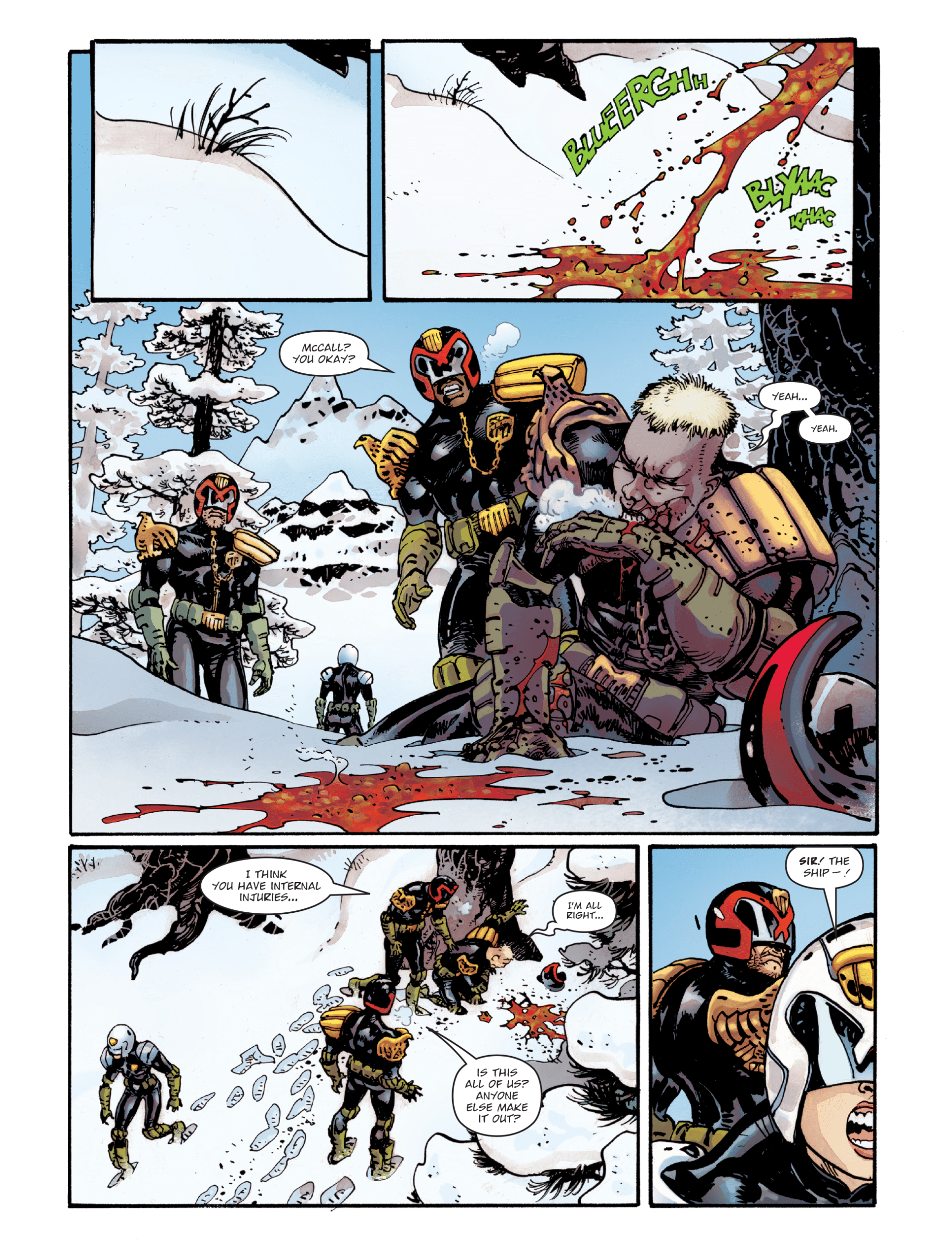 Interview: Rob Williams talks new survival horror JUDGE DREDD story