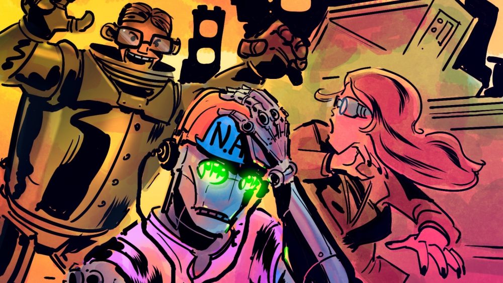 Exclusive: N.A.R.L.I. the Radical Robot makes his indie comics debut