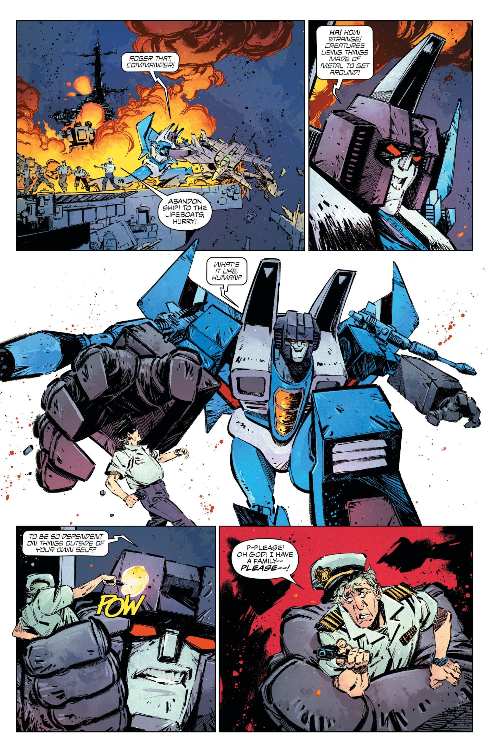Preview: The Decepticons are under new leadership in TRANSFORMERS #8