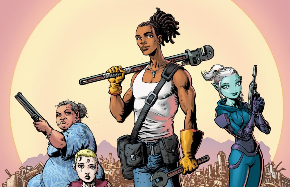 First Look: Darick Robertson and Stephen B. Jones on GREASER: GEMINI BLUES