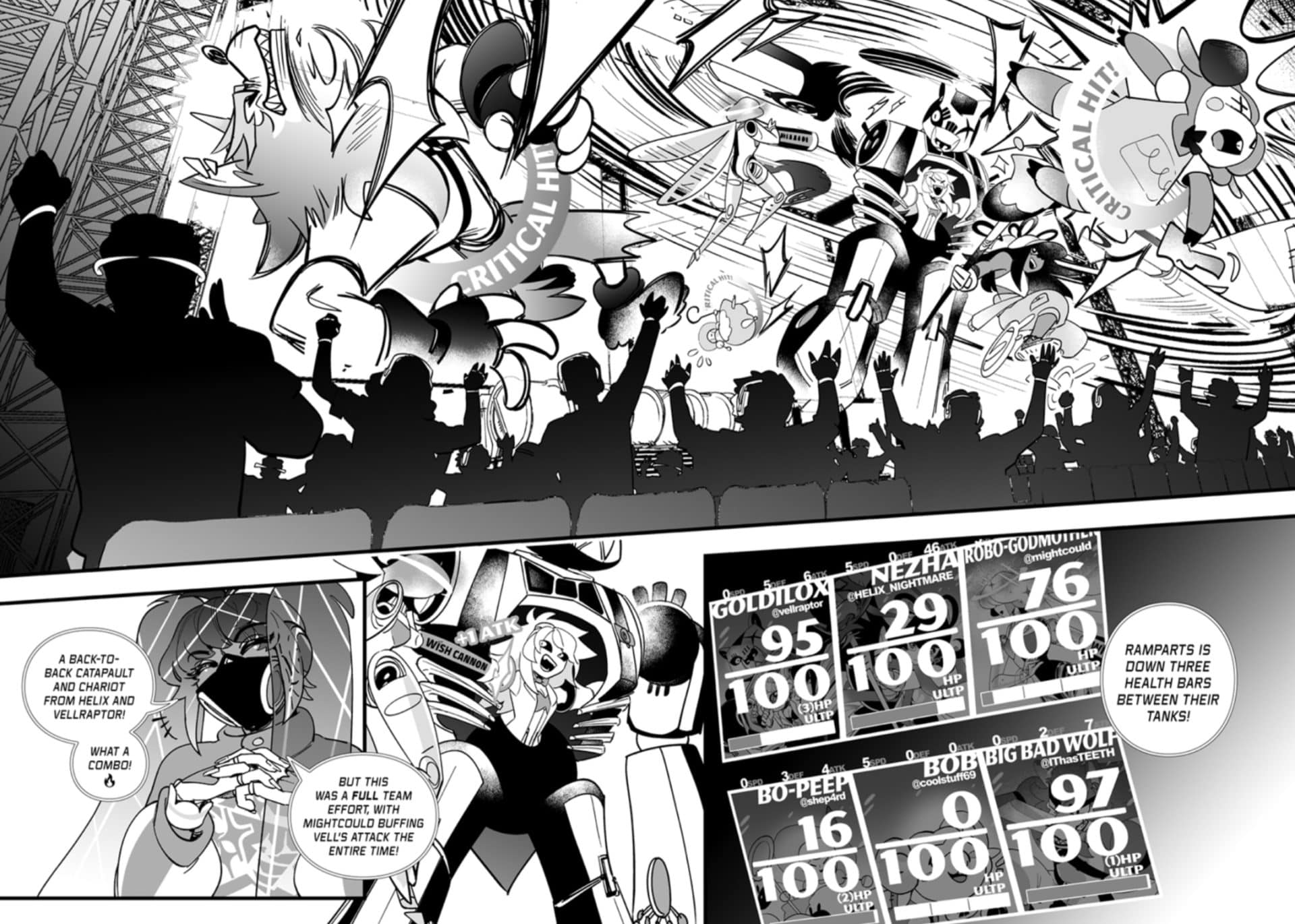 Manga Review: The heroes of STATUS ROYALE aim for the top!