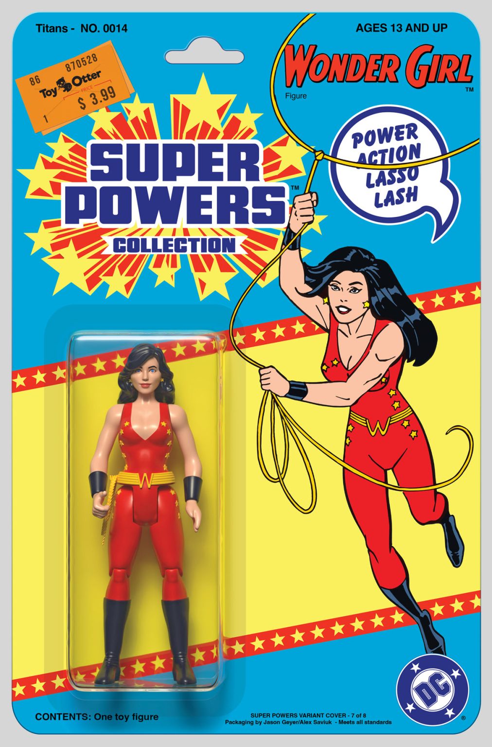 Return to the Kenner SUPER POWERS COLLECTION in new DC variant covers